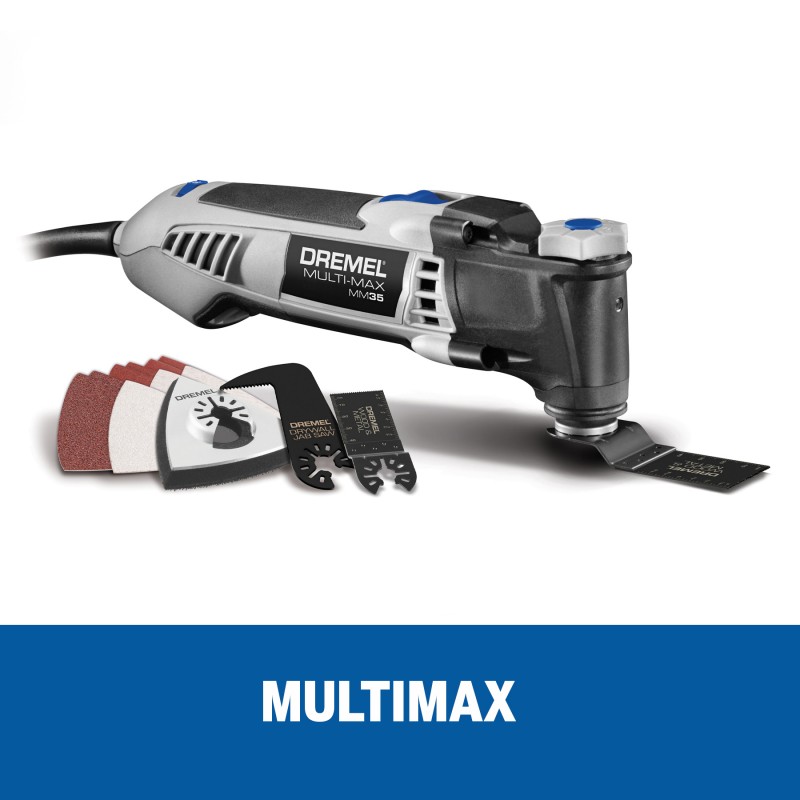 MULTIHERRAMIENTA MULTIMAX 3.5 AH + 11 ACCESORIOS DREMEL MM35