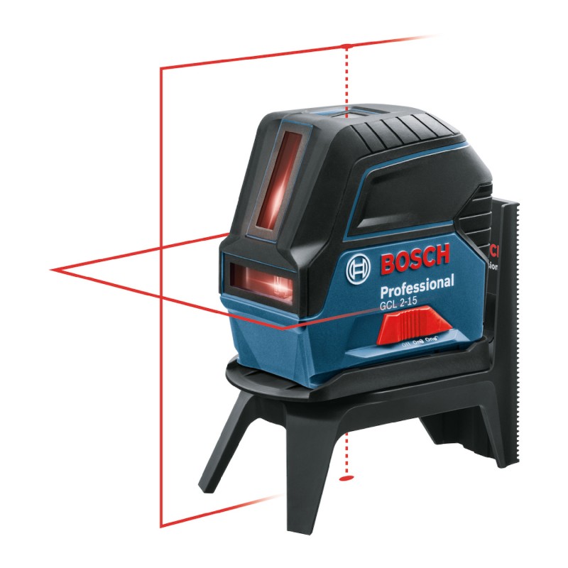 KIT NIVEL LASER BASE ROTATIVA RM1 MALETIN BOSCH GCL 2-15 KIT
